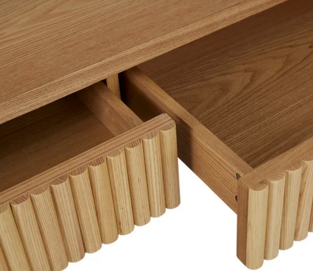 Benjamin Ripple Grand Console Natural Ash by GlobeWest | FRAMING TO A T