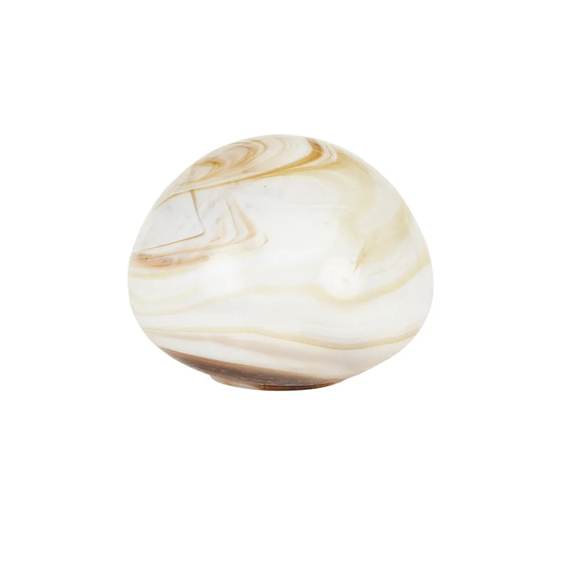 Boden Ellipse Sculpture Small in Amber Swirl by GlobeWest | FRAMING TO A T
