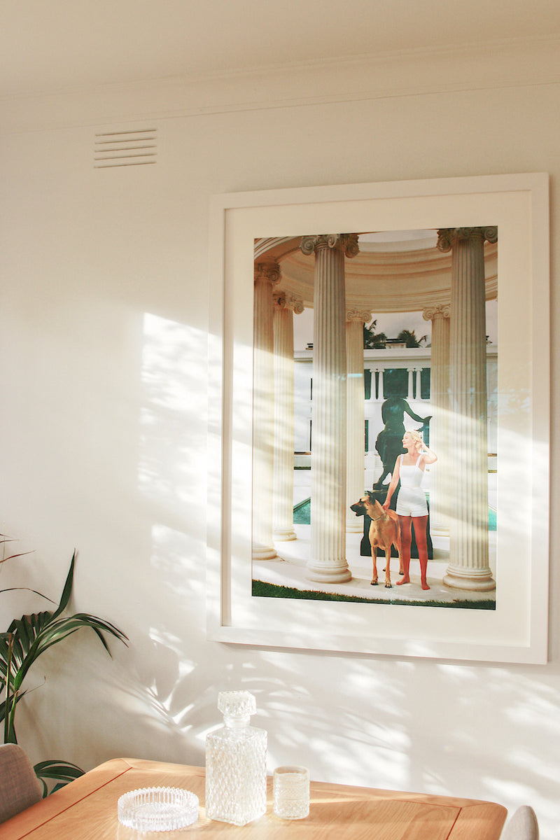 C.Z Guest by Slim Aarons | Art Print | FRAMING TO A T