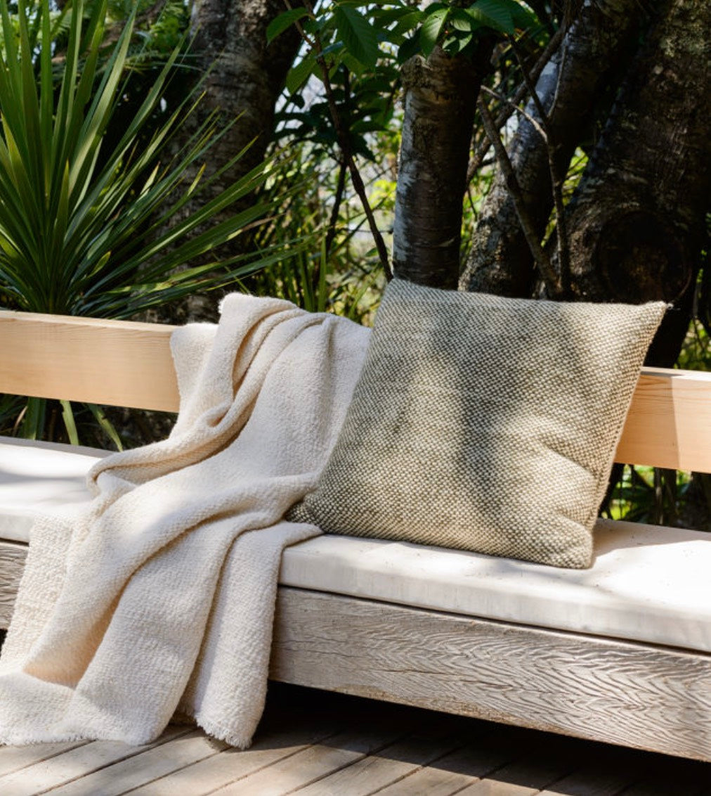 Hutt Handwoven Wool Cushion by Città | FRAMING TO A T